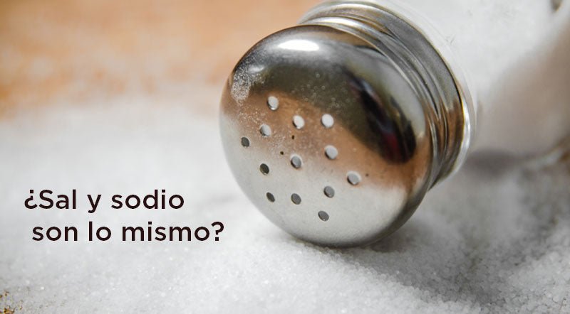 ¿Sal y sodio son lo mismo? – DILMUN