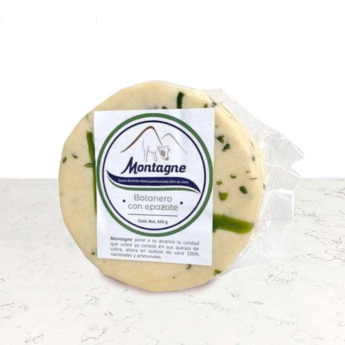 Queso botanero de vaca con epazote y jalapeño 500g – DILMUN